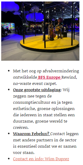 WELKOM! 4 NIEUWE LEDEN - Febelux